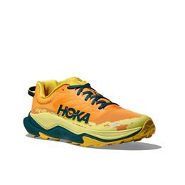 Trailrunningschuh Hoka One One "TORRENT 4", Herren, Gr. 42,5, sun coral, blau twilight, Synthetik, Textil, Schuhe
