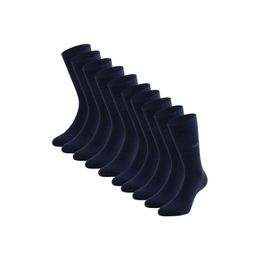 Kurzsocken Cinque "Socken Business 10P 10er Pack", Herren, Gr. 43-46, blau (dunkelblau), Obermaterial: 80% Baumwolle CO. 16% Polyamid PA. 4% Elasthan EL., Socken