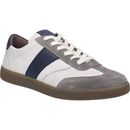 Sneaker Josef Seibel "Lio 05, asphalt-multi", Damen, Gr. 47, grau (asphalt, multi), Obermaterial: 100% Rindsleder Leather cow., Schuhe Sneaker