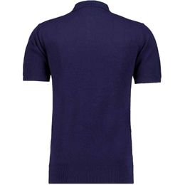 Rundhalspullover Ragman, Herren, Gr. 52, blau (marineblau), 100% Baumwolle, Pullover Rundhalspullover