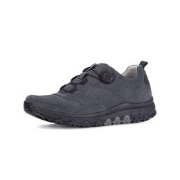 Sneaker Gabor "Sneaker low", Herren, Gr. 41, blau, Schuhe Sneaker