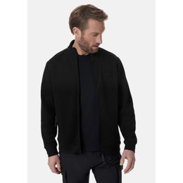 Sweatjacke HERO by John Medoox "SPENCER Sweatjacke Regular Fit Jeans", Herren, Gr. XL, schwarz, angeraute Sweatware, 100% Polyester, regular fit, ohne Ausschnitt, Sweatjacken Sweatjacke, Soft Sweat Regularfit Casual Sweat f&uuml;r Herren
