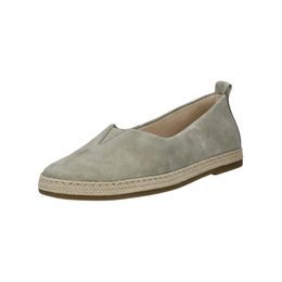 Slipper Gabor "Gabor Slipper Leder", Damen, Gr. 39, gr&uuml;n, Leder, Schuhe Slipper