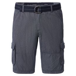 Shorts Casamoda "Casamoda Shorts uni", Herren, Gr. 32, Normalgr&ouml;&szlig;en, blau (graues mittelblau), 100% Baumwolle, Hosen Shorts