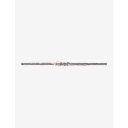 Lederg&uuml;rtel Brax "Style DAMENG&Uuml;RTEL", Damen, Gr. 95, grau, Leder, G&uuml;rtel Lederg&uuml;rtel
