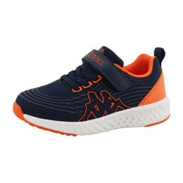 Sneaker Kappa "HANAKO", M&auml;dchen, Gr. 25, navy, orange, Synthetik, Schuhe Sneaker