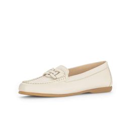 Slipper Gabor "Slipper", Damen, Gr. 41, creme, Schuhe Slipper