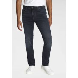 JOOP! Stretch-Jeans JOOP JEANS "Mitch", Herren, Gr. 32, L&auml;nge 32, blau (navy used), Denim/Jeans, Obermaterial: 82% Baumwolle, 16% Polyester, 2% Elasthan, Jeans 5-Pocket-Jeans