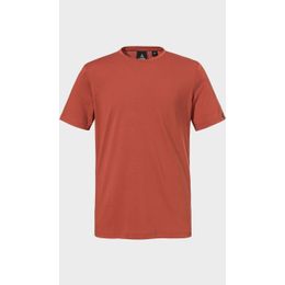 Sch&ouml;ffel Funktionsshirt SCH&Ouml;FFEL "T Shirt Style Collada MNS", Herren, Gr. 48, 5590, rot, Oberstoff: 60% Baumwolle, 40% Polyester, Rundhals, Shirts Funktionsshirt