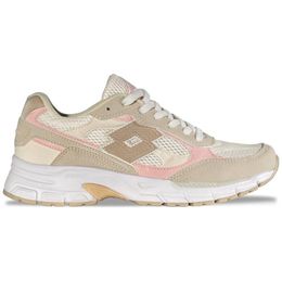 Sneaker Lotto, Damen, Gr. 39, sand, rose, Kunstfaser, Synthetik, Schuhe Sneaker, - mit Flexkerben f&uuml;r nat&uuml;rlichen Bewegungsablauf