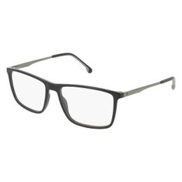 Carrera 8881 Brille Herren | Fassung: Vollrand, Quadratisch, Schwarz Grau