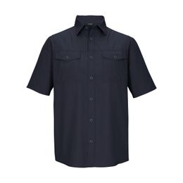 Funktionshemd Killtec "KOS 63 MN WVN SHRT", Herren, Gr. L, Normalgr&ouml;&szlig;en, navy, Obermaterial: 100% Polyester;Futter: 100% Polyester, Hemden, Schnelltrocknendes Herrenhemd mit Kentkragen und Brusttaschen