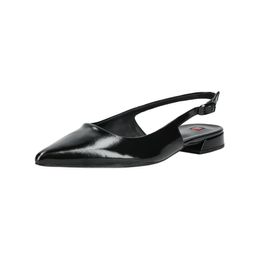 H&ouml;gl Ballerina H&Ouml;GL "H&ouml;gl Ballerinas Leder", Damen, Gr. 38, schwarz lack, Leder, Schuhe Ballerina