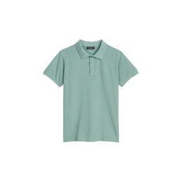 Marc O'Polo Poloshirt MARC O'POLO "aus Bio-Baumwoll-Piqu&eacute;", Jungen, Gr. 140, midnight moss, Obermaterial: 100% Baumwolle, unifarben, regular fit, normaler Saum, Shirts