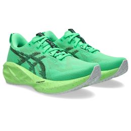 Laufschuh asics "NOVABLAST 5", Damen, Gr. 41,5, vital gr&uuml;n, schwarz, Synthetik, Schuhe Laufschuh