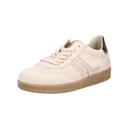 Sneaker Gabor "Gabor Sneaker Leder", Damen, Gr. 37,5, rosa, Leder, Schuhe Sneaker