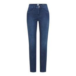 5-Pocket-Jeans Brax "Style MARY", Damen, Gr. 36, Normalgr&ouml;&szlig;en, dunkelblau, Denim/Jeans, 75% Baumwolle, 17% Polyester, 5% Elastomultiester, 3% Elasthan, Jeans 5-Pocket-Jeans