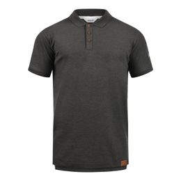 !Solid Poloshirt SOLID "Poloshirt SDTripPolo", Herren, Gr. M, grau (dar grau m), Obermaterial: 60% Baumwolle CO. 40% Polyester PES., Shirts