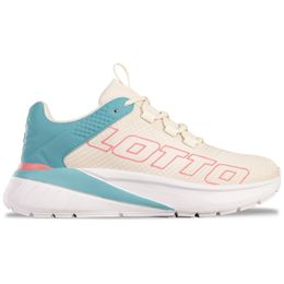 Sneaker Lotto, Damen, Gr. 36, beige (sand, coral), Synthetik, Textil, mehrfarbig, Schuhe Sneaker, - besonders leicht & bequem