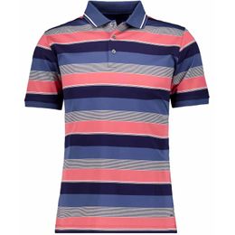Poloshirt Ragman, Herren, Gr. XL, blau, melange, 701, Piqu&eacute;, Baumwolle, regular fit, ohne Ausschnitt, Shirts