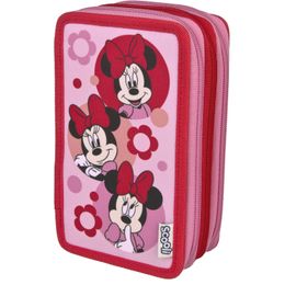 Federm&auml;ppchen Scooli "Tripledecker", Kinder, minnie mouse, Polyester, Schreibger&auml;teetuis Federm&auml;ppchen
