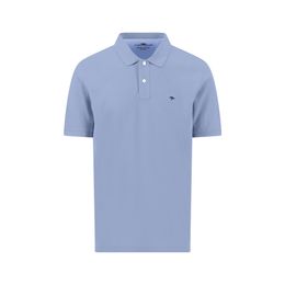 Poloshirt Fynch-Hatton, Herren, Gr. M, new breeze, Web, Obermaterial: 100% Baumwolle, unifarben, regular fit normal, ohne Ausschnitt, Shirts, mit Logo Stickerei