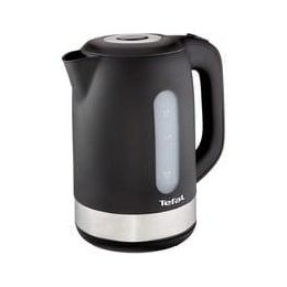 Tefal KO 3308, Wasserkocher edelstahl/schwarz, 1,7 Liter