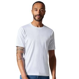 T-Shirt Casamoda "Casamoda T-Shirt Doppelpack uni", Herren, Gr. 7XL, wei&szlig;, 100% Baumwolle, Shirts T-Shirt