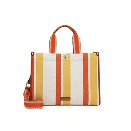 Emily & Noah Shopper EMILY & NOAH "Shopper E&N Jasmin", Damen, Gr. B/H/T: 36cm x 27cm x 14cm 0, orange (orange 610), Polyester, Taschen Shopper