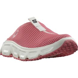 Badesandale Salomon "REELAX SLIDE 6.0 W", Damen, Gr. 42, lila (mauve), Textil, mehrfarbig, Schuhe, Erholungsschuhe