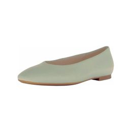 Ballerina Gabor "Gabor Ballerinas Nappaleder", Damen, Gr. 38, mint, Nappaleder, Schuhe Ballerina