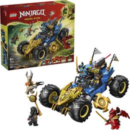 Konstruktionsspielsteine Lego "Jays Transformationsflitzer (71856), Lego Ninjago", bunt, Spielbausteine, Kinder, Kunststoff, Konstruktionsspielsteine, Made in Europe