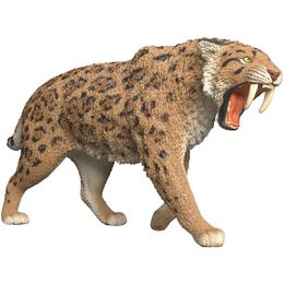 Spielfigur Schleich "DINOSAURS, S&auml;belzahntiger (15054)", braun, Spielfiguren, Kinder, Kunststoff, Spielfigur