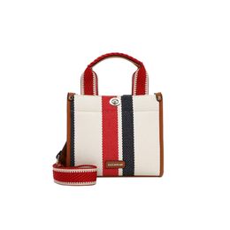 Emily & Noah Shopper EMILY & NOAH "Shopper E&N Jasmin", Damen, Gr. B/H/T: 23cm x 20cm x 10,5cm 0, rot (rot 600), Polyester, Taschen Shopper