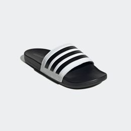 Badesandale adidas Sportswear "COMFORT ADILETTE", Herren, Gr. 40,5, schwarz-wei&szlig; (cloud wei&szlig;, core schwarz, core schwarz), Synthetik, Schuhe, Badelatschen
