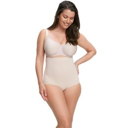 Miederhose SuSa "Shapewear", Damen, Gr. 42, beige (sand), Obermaterial: 60% Polyamid, 38% Elasthan, 2% Baumwolle, unifarben, figurbetont, Unterhosen Miederhose, stark formend, Microfaser, elastisch, blickdicht