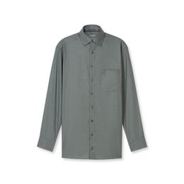Businesshemd OLYMP "OLYMP Luxor, comfort fit, New Kent", Herren, Gr. 41, Normaler Arm, grau, gr&uuml;n, 100% Baumwolle, Hemden
