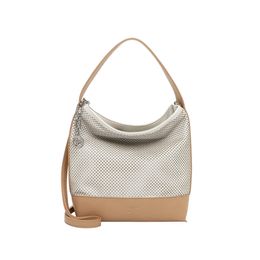 Beuteltasche SURI FREY "Beutel SFY Lilly", Damen, Gr. B/H/T: 33cm x 32cm x 14cm 0, beige (ecru 320), Polyurethan, Taschen Beuteltasche