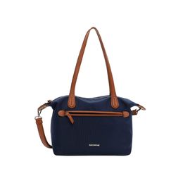 Emily & Noah Shopper EMILY & NOAH "Shopper E&N Jarina", Damen, Gr. B/H/T: 33cm x 22cm x 13cm 0, blau (blau 500), Polyester, Taschen Shopper
