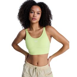Sporttop Roxy "Heart Into It Attitude", Damen, Gr. M, daiquiri gr&uuml;n, Obermaterial: 75% recyceltem Microfaser, 25% Elasthan;, Tops Sporttop