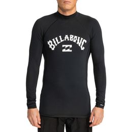 Funktionstop Billabong "Logo Surf", Herren, Gr. M, schwarz, 85% Polyester, 15% Elasthan, Tops Funktionstop