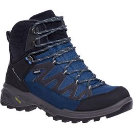 Wanderschuh McKINLEY "Vulcanus II MID AQX M", Herren, Gr. 41, navy, blau schwarz, schwarz, Synthetik, Schuhe Wanderschuh, wasserdicht