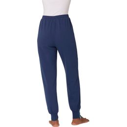 feel good Damen Hose jeansblau-mint, Gr&ouml;&szlig;e 36/38