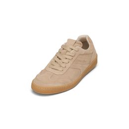 Marc O'Polo Sneaker MARC O'POLO "aus edlem Rindleder", Herren, Gr. 41, dusty sand, Obermaterial: 100% Leder (Rind), unifarben, Schuhe Sneaker