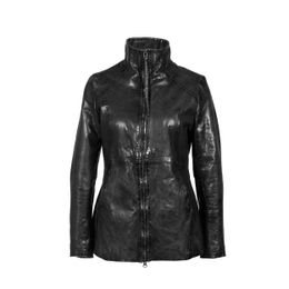 Lederjacke Freaky Nation "Abby-FN", Damen, Gr. L(40), schwarz, Oberstoff: 100% Leder; Futter: 100% Baumwolle, normal, Jacken Lederjacke