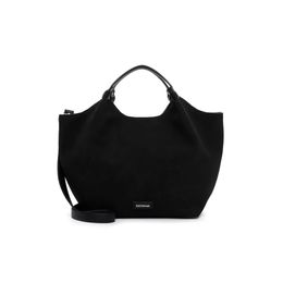 Emily & Noah Shopper EMILY & NOAH "Shopper E&N Jeanna", Damen, Gr. B/H/T: 52cm x 30cm x 14cm 0, schwarz (schwarz 100), Polyurethan, Taschen Shopper