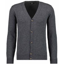 Collegejacke Ragman, Damen, Gr. XL5254, grau (anthrazit), 90% Wolle 10% Cashmere, Jacken Collegejacke