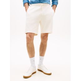 Sweatshorts Tommy Hilfiger "ESSENTIAL TERRY", Herren, Gr. XXL, N-Gr, ivory petal, Sweatware, Obermaterial: 100% Baumwolle, unifarben, regular fit kurz, Hosen Sweatshorts, Regular fit mit elastischem Bund