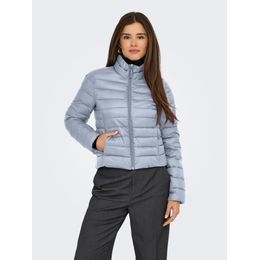Steppjacke Only "ONLTAHIA LW QUILTED JACKET OTW NOOS", Damen, Gr. M, tradewinds, Steppware, Obermaterial: 100% Nylon, unifarben, regular fit kurz, eingefasste Kante, Jacken Steppjacke, Kunstfaser
