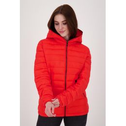 Steppjacke LPO "GILMOUR MELVILLE X Women", Damen, Gr. 36 (S), rot, 100% Polyester, figurbetont, mit innenliegendem Gummizug, Jacken Steppjacke, auch in Gro&szlig;en Gr&ouml;&szlig;en erh&auml;ltlich